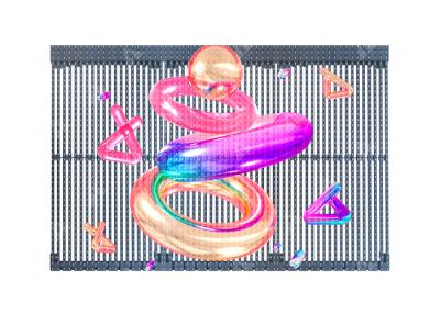 China Advertising Led Video Wall P25mm Led Curtain Screen Energy Saving for sale