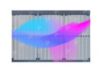China 10000 Nit Led Drape Screen 2R2G2B High Transparent LED Screen for sale