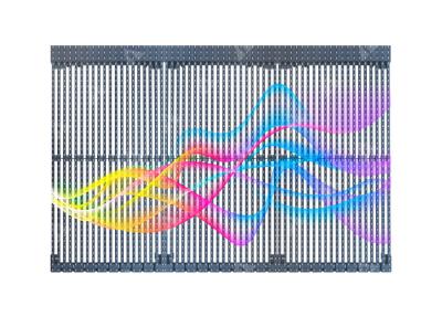 China DIP IP65 Curtain LED Display 16mm Pixel Pitch 12 Bit - 16 Bit Gray Scale for sale