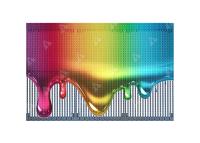 China IP65 P25mm Led Mesh Curtain Front Maintenance Led Display For Advertising for sale