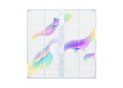 China 3.125mm Indoor Transparent LED Display Screen/Indoor Commercial Media Video Ads for sale