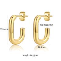 China 18K Stainless Steel Hollow Earrings Female Retro Light Luxury Titanium Steel Earrings Geometric Ring Water Drop Studs Earrings for sale