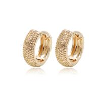 China New Design  14K Gold Plated Hoop Earrings for sale