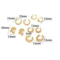 China Multi Design 14K Gold Plated Ear Cuff Earrings for sale