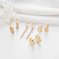 China Womens Earrings Trendy Jewelry Latest Arrivals 2024 Korean Dangle Hoop Ear Rings Jewelry Women Earrings for Ladies for sale