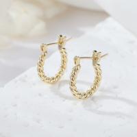 China High Fashion Womens Jewellery Chunky 14K Gold Textured Hoop Earrings for Women Girls for sale