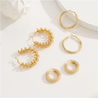 China High Quality Brass 14K Gold Plated Hoop Earrings for Women for sale