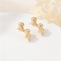 China New 925 Silver Needle Earrings Accessories Irregular Earrings Gold-Plated Earrings Studs DIY With Hanging Ear Pin for sale