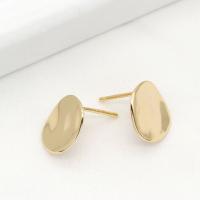 China Wholesale Diy Earring Accessories Fashion Hypoallergenic 925 Silver Needle Disc Earrings Glossy Women's Earrings for sale