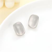 China New Trendy Korean Popular Jewelry Retro Minimalist Style Earrings 925 Silver Needle Frosted Brushed Stud Earrings for Women for sale