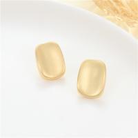 China New Trendy Korean Popular Jewelry Retro Minimalist Style Earrings 925 Silver Needle Frosted Brushed Stud Earrings for Women for sale