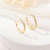 China Factory Direct Sales 925 Silver Needle Zircon Earrings Fashionable Women's Earrings DIY With Hanging Earrings Accessories for sale