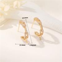 China Factory Direct Sales 925 Silver Needle Zircon Earrings Fashionable Women's Earrings DIY With Hanging Earrings Accessories for sale