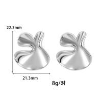 China Factory Wholesale of Fashionable and Simple Silver Needle Anti Allergy Geometric Jewelry Earrings and French Stud Earring for sale
