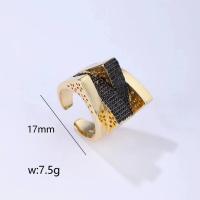 China Jiexing Hot Selling Light Luxury Exaggerated Big Opening Ring No Sex Style Adjustable Fashion Finger Rings for sale