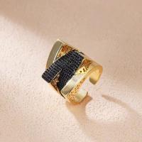 China Jiexing Hot Selling Light Luxury Exaggerated Big Opening Ring No Sex Style Adjustable Fashion Finger Rings for sale