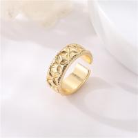 China Hot Sale New Simple Style 14K Gold Plated Round Love Adjustable Finger Ring Jewelry for Women for sale
