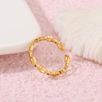 China Latest Dainty Adjustable 14K Gold Plated Ring Bulk Jewelry Design for Women for sale