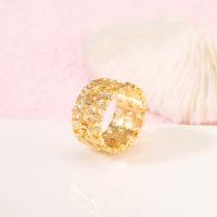 China Hot Sale New 14K Gold Plated Punk Statement Finger Ring Jewelry for Women for sale