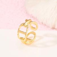 China Hot Sale New 14K Gold Plated Punk Statement Finger Ring Jewelry for Women for sale