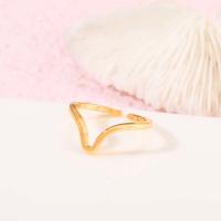 China Trendy Women Jewelry Customized 14K Gold Plated Rings Design for Women for sale