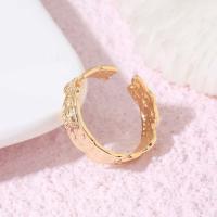 China Wholesale Trendy 14K Gold Plated Adjustable Rings Minimalist Jewelry for sale