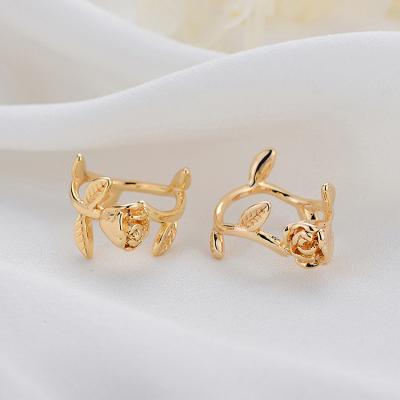China Fashion Diy Jewelry Adjustable Ring Personalized Rose Weaving Handmade Ring Wedding Ring Material Accessories for sale