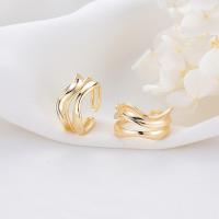 China Premium Brass 14K Gold Plated Adjustable Jewelry Ring Perfect As a Birthday Party Gift for sale