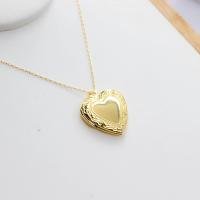 China Fashionable Charm Love Photo Box Pendant Couple Commemorative Gift Heart-Shaped Necklace Pendant Diy Jewelry Making Charms for sale