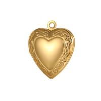 China Fashionable Charm Love Photo Box Pendant Couple Commemorative Gift Heart-Shaped Necklace Pendant Diy Jewelry Making Charms for sale