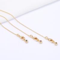 China Factory Wholesale Brass14k Gold Plated Initial Adjustable Necklace Bracelet for Diy Jewelry Making Accessories for sale