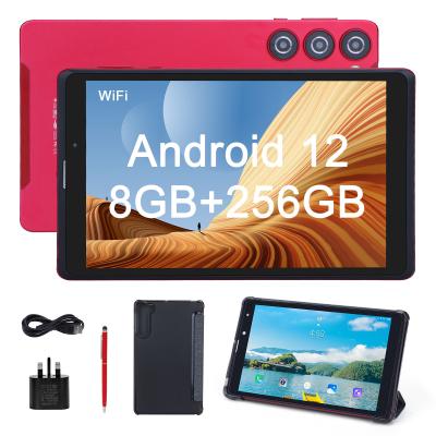 China C idea Android 8 Inch Tablet PC 256GB Large Capacity Storage 5MP+8MP Cameras 8000mAh Battery Life Reading CM835 Red for sale