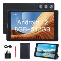 China C idea 8 inch Android Tablet Pc Manufacturer with Android 12 Quad Core 8GB+512GB Storage IPS HD Display CM835(black) for sale