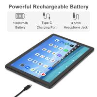 China C Idea 512GB Storage 5G WiFi Trouch Screen 10.1 Inch Tablet With SIM For School CM8800plus for sale