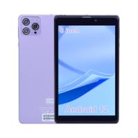 China C idea portable 8 in Android Tablet PC 8GB RAM 512 GB Android 12 Tablet IPS HD Display Quad Core CM818-Purple for sale