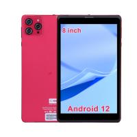 China C idea 8 inch Android 12 Tablet 8GB RAM 512GB ROM 8000mAh Battery 5+8MP Camera for Student with SIM Support CM818-red for sale