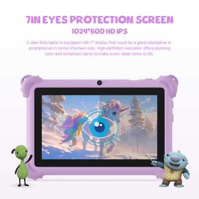 China C idea 2024 Kids Tablet Ideal Gift with Android 12 Educational Apps and Durable Case Tablet Kidspad CM88 for sale