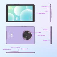 China C Idea 9 Inch Tablet 5MP+8MP Educational Tablet For Students  CM935 Purple for sale