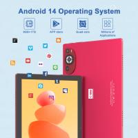 China C Idea 10.1 Inch Android 14 Smart Tablet Pc With Dual SIM Support CM8200Plus red for sale