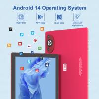 China C Idea 10.1 Inch Android 14 Smart Tablet Pc With Dual SIM and Pen CM8200Plus red for sale