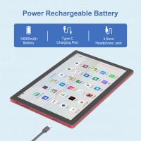 China C Idea 10.1 Inch Android 14 Smart Tablet Pc With Dual SIM and Pen CM8200Plus red for sale