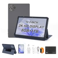 China C Idea 10.5 Inch Tablet PC 2K Screen Newest Android Tablet For Students Cm10500 Plus Grey for sale