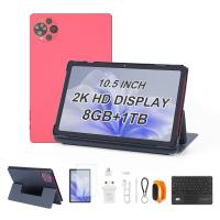 China C Idea Android 14 Tablet 2k Screen Educational Tablet for Students with Keyboard and Mouse CM10500 Plus Red for sale