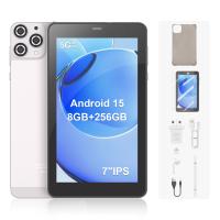 China C idea 7 inch Wifi Tablet with Case 8+256GB Storage Quad Core Processor 600x1024 IPS Touchscreen CM516 silver for sale