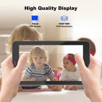 China C idea 7 inch Wifi Tablet with Case 8+256GB Storage Quad Core Processor 600x1024 IPS Touchscreen CM516 silver for sale