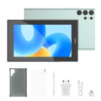 China C idea 7 inch Wifi Tablet with Case 8+256GB Storage Quad Core Processor 600x1024 IPS Touchscreen CM524 green for sale
