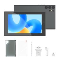 China C idea 7 inch Wifi Tablet with Case 8+256GB Storage Quad Core Processor 600x1024 IPS Touchscreen CM524 gray for sale