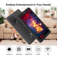 China C idea 7 inch Wifi Tablet with Case 8+256GB Storage Quad Core Processor 600x1024 IPS Touchscreen CM528 black for sale