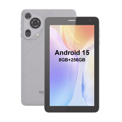 China C idea 7 inch Wifi Tablet with Case 8+256GB Storage Quad Core Processor 600x1024 IPS Touchscreen CM528 Gray for sale