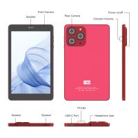China C idea 8 inch Wifi Tablet with 8+512GB Storage Quad Core Processor 800x1280 IPS Touchscreen red CM817 Pro for sale
